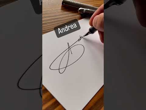 Signature Maker #andrea