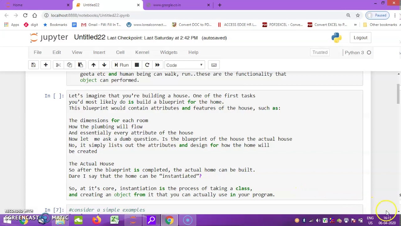 Unit 5: Object oriented Programming using Python