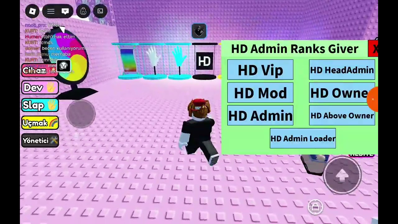 HD admin rank giver (KUTSAL)