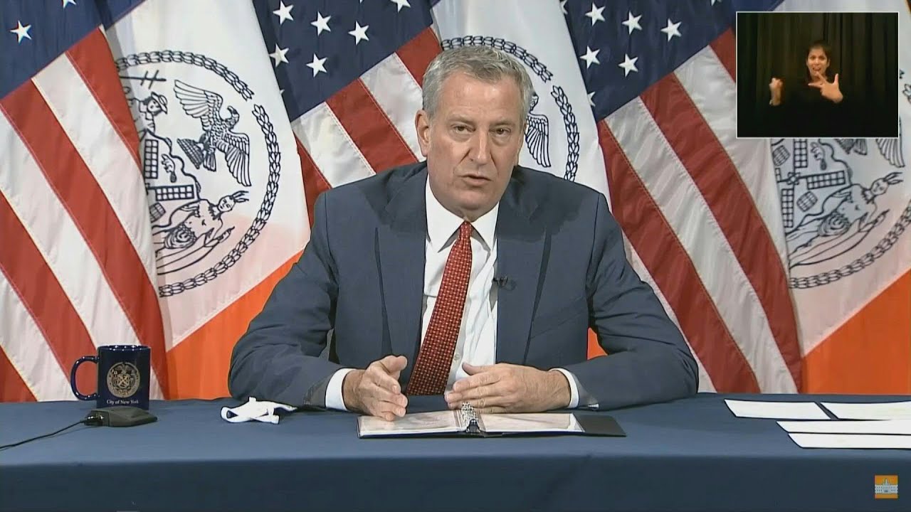 'Just a matter of time' before indoor dining, gyms close in New York, says mayor | AFP