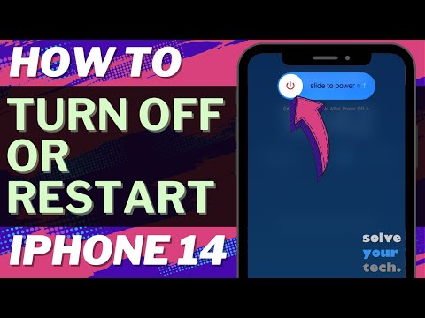 How to Turn Off or Restart iPhone 14