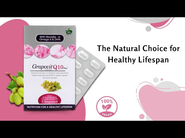 Nutraceuticals - Grapovit q 10 Plus Capsules (For Healthy Heart ...