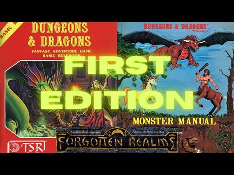 A Short History of the Forgotten Realms in First Edition DND - (SERIES EP1)