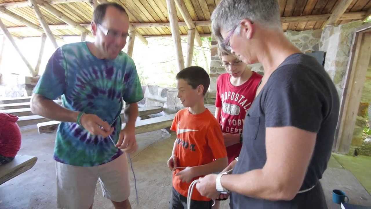 CAMP MANITOU is ROPE TYING!     ManitouCamp.org