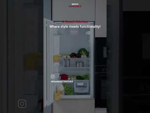 Discover the perfect blend of style and functionality with Bosch appliances! 🏠✨