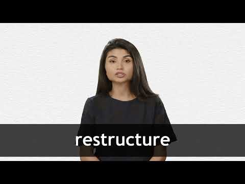 RESTRUCTURE definition and meaning | Collins English Dictionary