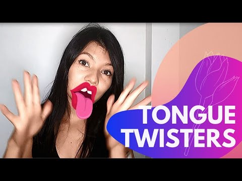 5 Tongue Twister ???? in ENGLISH to practice PRONUNCIATION