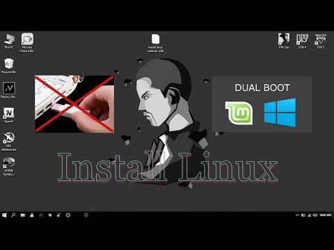How to install LINUX without USB | Legacy/UEFI