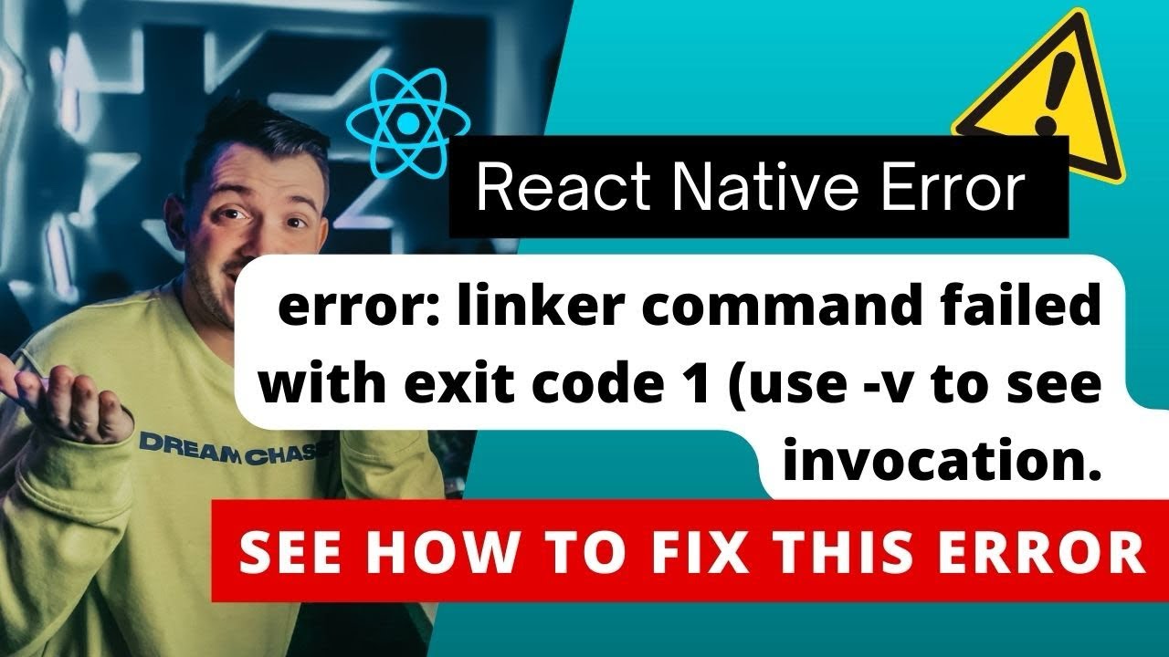 Undefined Symbols Error in React Native, Swift, and Flutter | Linker Command Failed (Error Code 1)