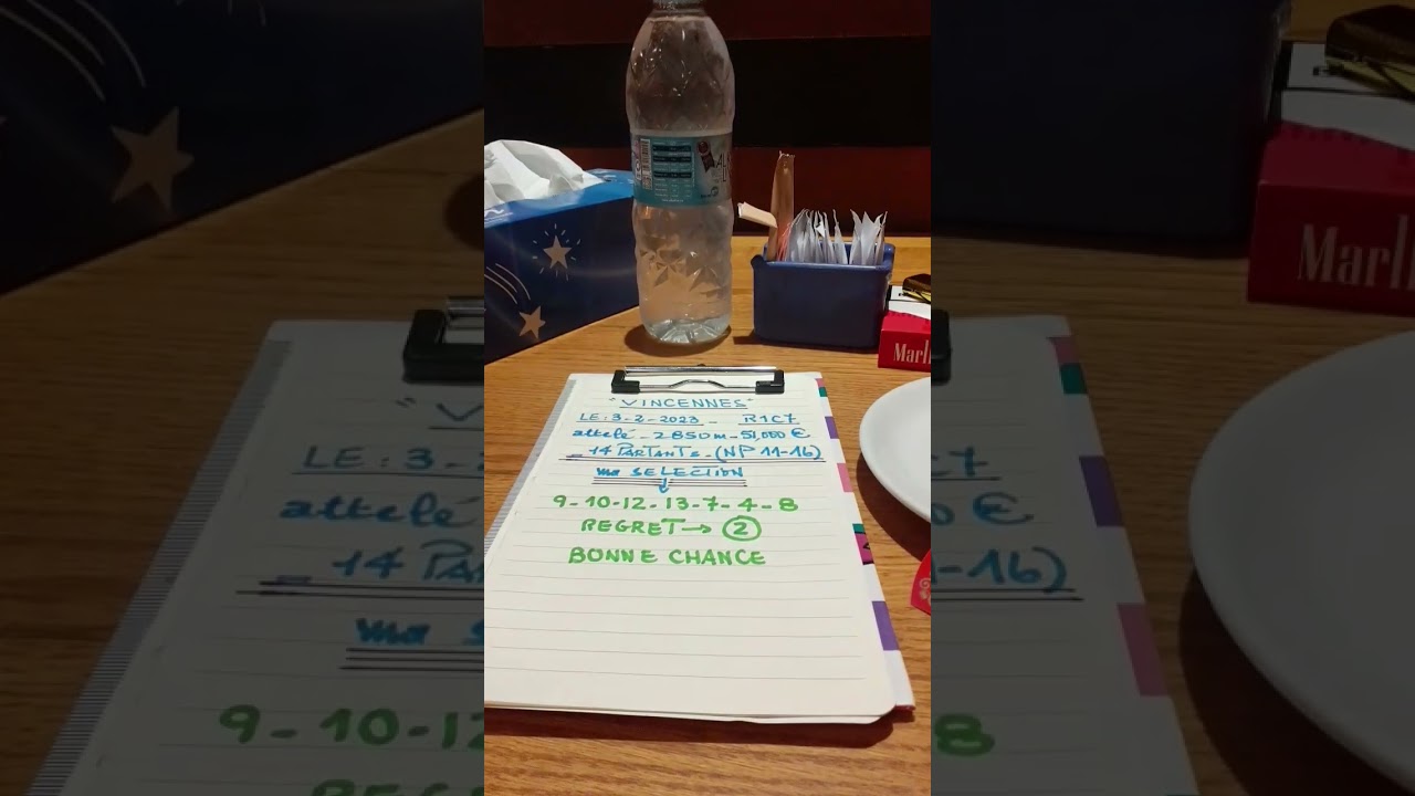 #quinte #vincennes #attelé2850m #top #pronostic