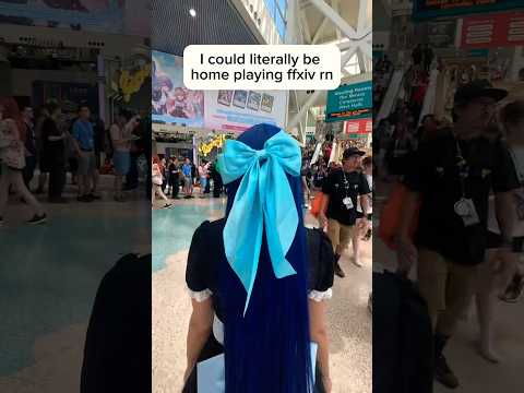 I could literally be home rn #ax #animeexpo #ffxiv #ff14 #finalfantasy14 #dawntrail