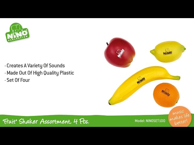 NINO NINOSET100 Fruits Percussion-Set | Kytary.de