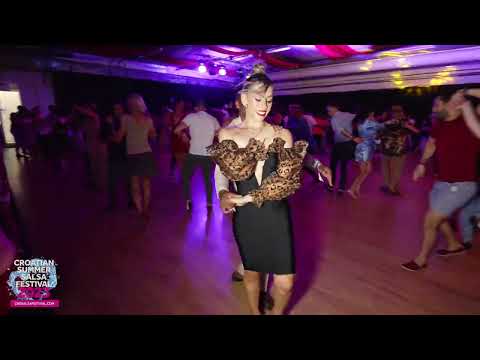 Jose Diaz & Linda - Salsa social dancing | Croatian Summer Salsa Festival 2023