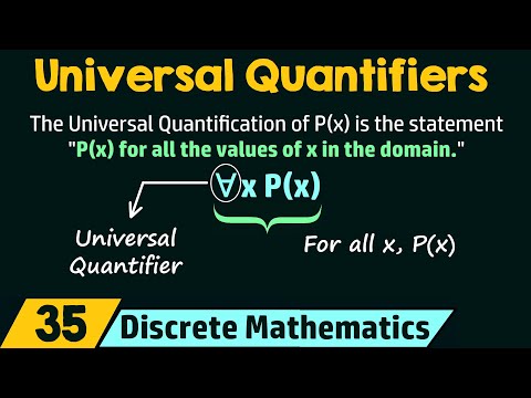 Universal Quantifiers