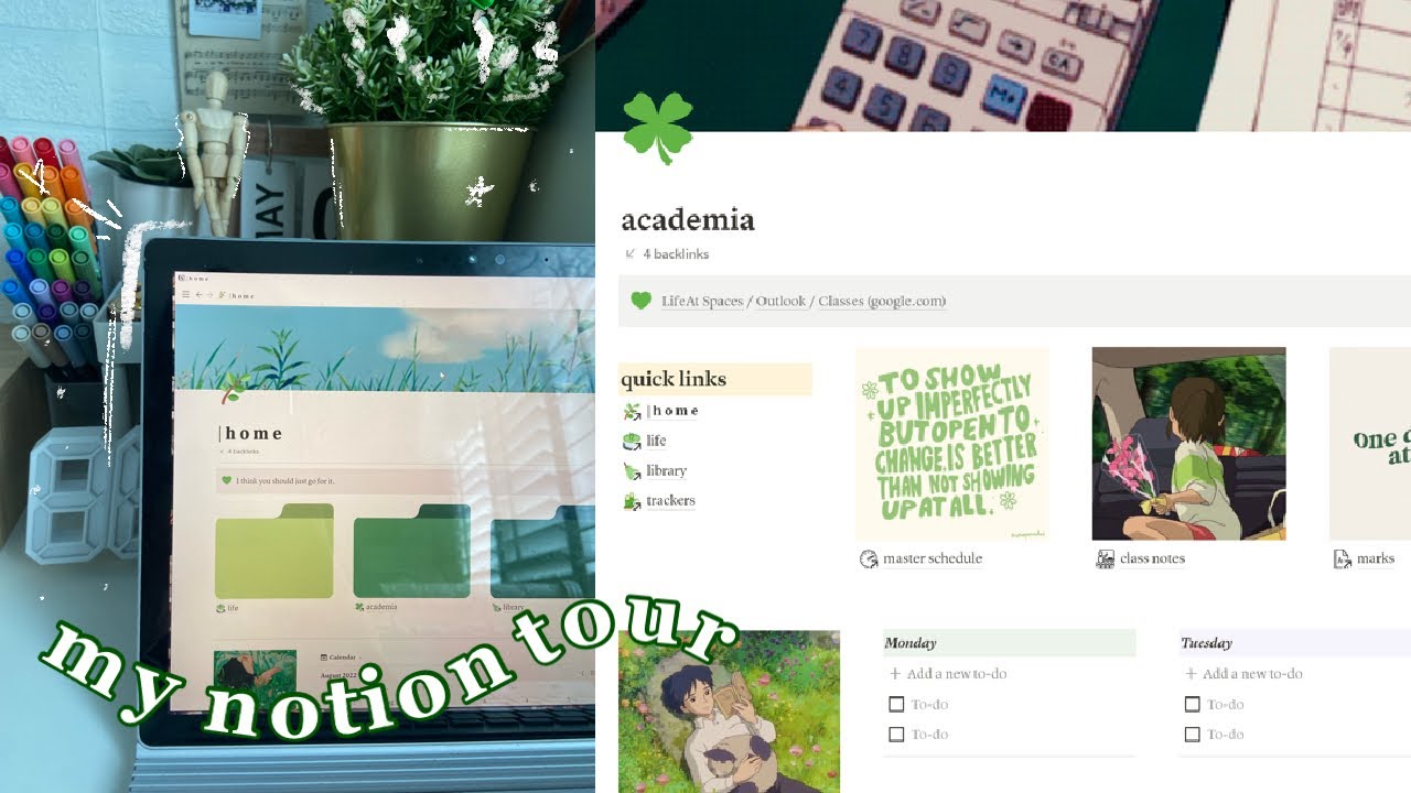 how i organize my ENTIRE life on notion (as an ib student) 🍏