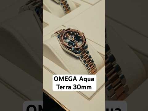 First Look at Omega's Stunning New 30mm Watches! OMEGA Aqua Terra 30mm