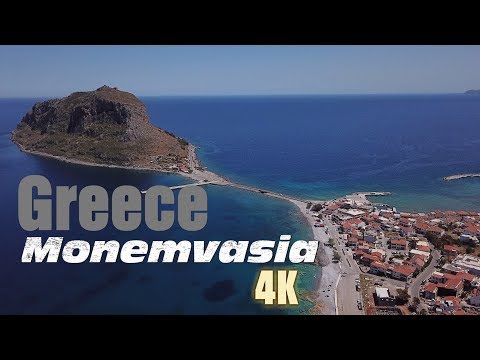 Greece -Monemvasia 4K - Dji Mavic Pro-