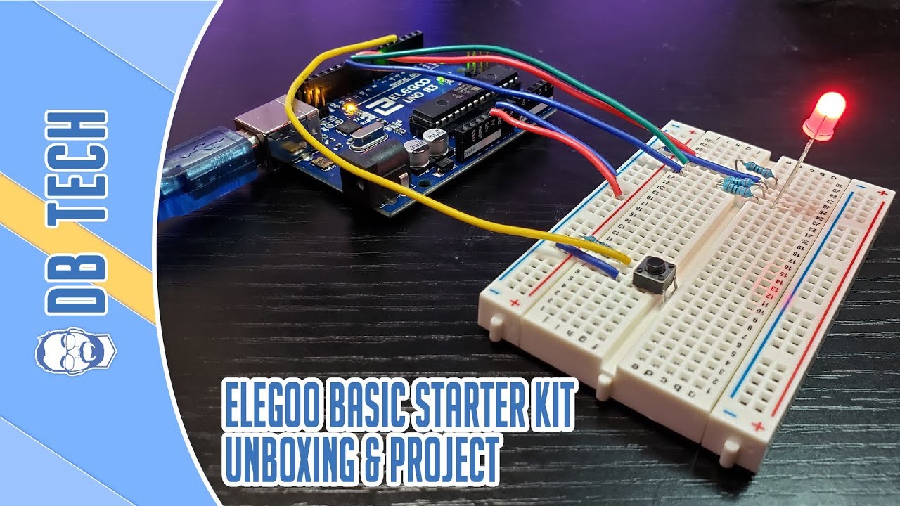 Elegoo Arduino Basic Starter Kit & Simple Tutorial