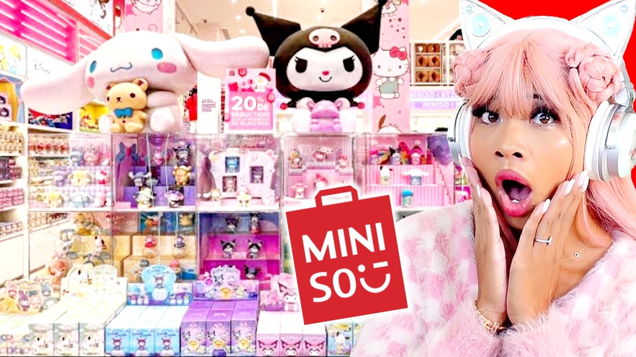 I Opened Every Miniso Sanrio Blind Box (Unlimited Budget) #sugarstar