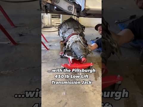 Pittsburgh 450 lb. Capacity Low Lift Transmission Jack | Harbor Freight #shorts