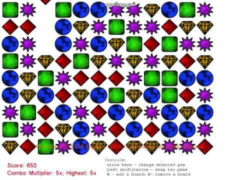 BeGemmed Puzzle Game