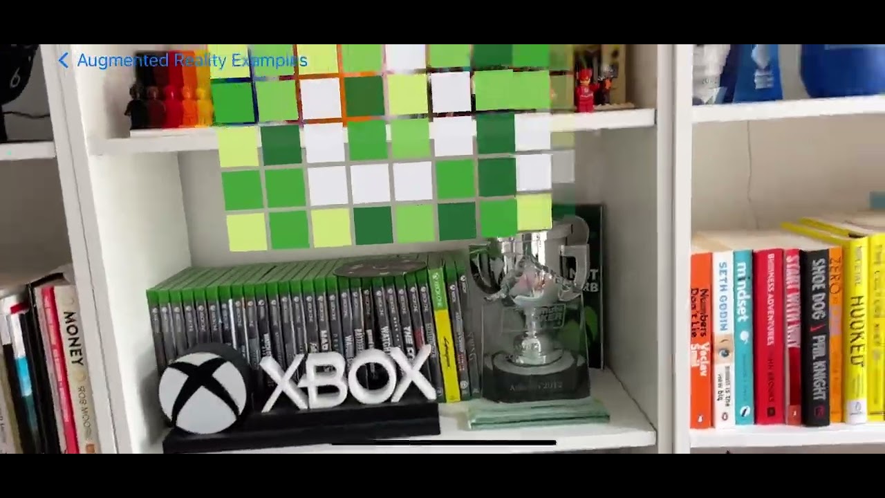 GitHub Contributions Visualisation in Augmented Reality