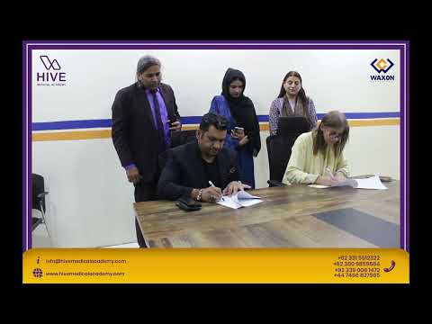 Hive Medical Academy & Waxon Consultants Sign an MOU for Future Healthcare Excellence