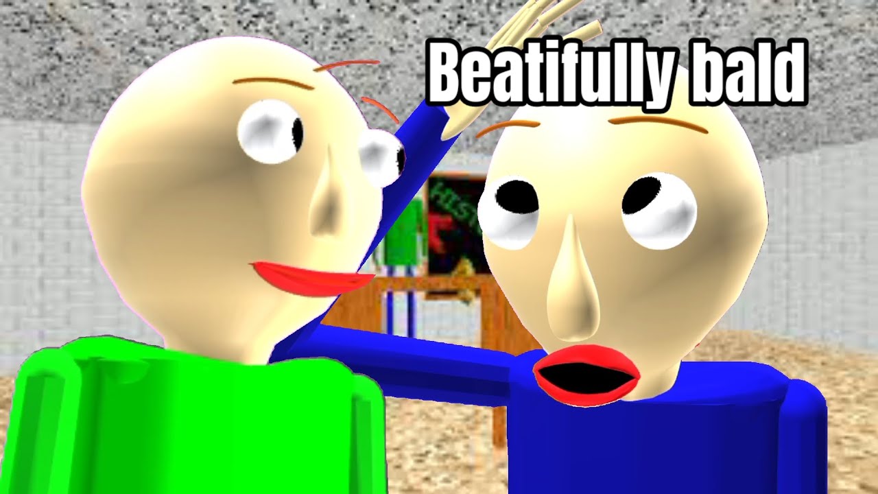 Baldi doesnt roast Badsum [Prisma 3d]
