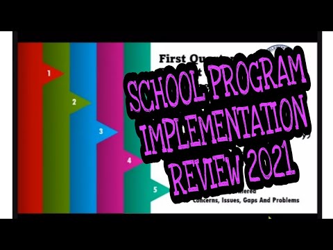 School Program Implementation Review 2021 | LOVELY DAY WITH BELLE