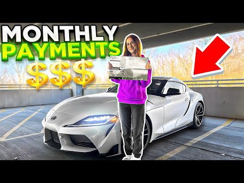 MONTHLY PAYMENTS ON MY MK5 SUPRA AT 22 YEARS OLD *HOW MUCH I PAY*
