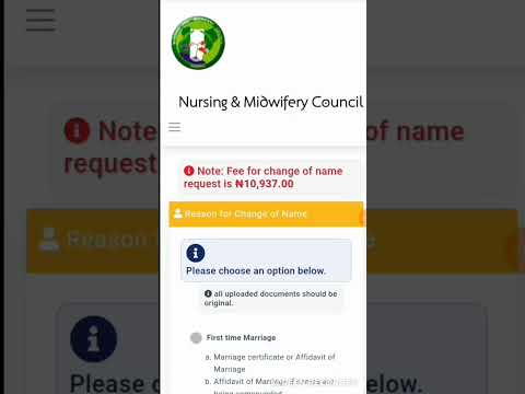 How to change your name on your NMCN portal and license