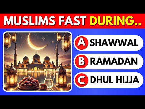 RAMADAN QUIZ π 100 Questions | Islam Quiz Trivia
