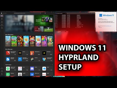 How To Get Hyprland Look & Feel In Windows 11