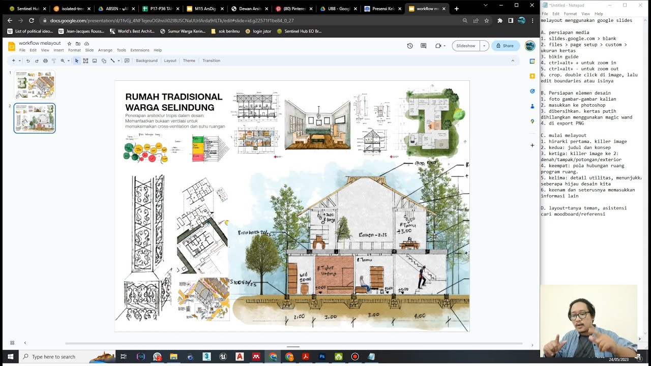 03 Arsitektur Digital: Tutorial Layout Poster di Google Slides (ARS107 - Arsitektur Digital - M15)
