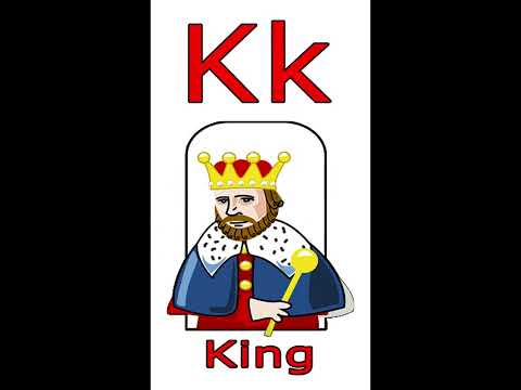 words that start with letter K Learn words that start with K, alphabet letter K words, PreSchools