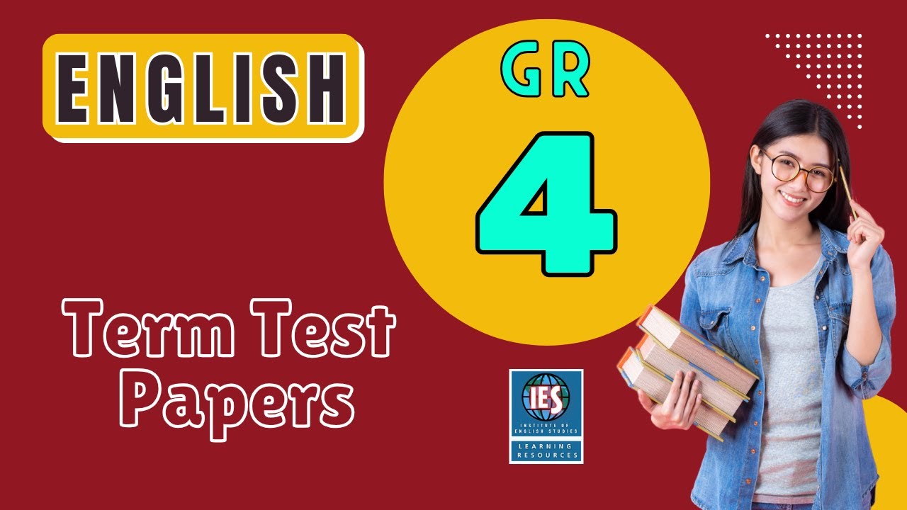 Grade 4 English | Provincial Past Papers | 2019 | Term 3