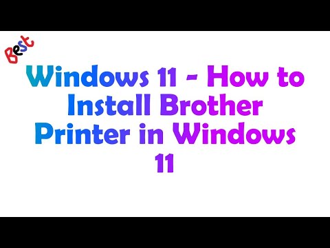 How to Get Brother Printer Drivers and Install Them in Windows 11