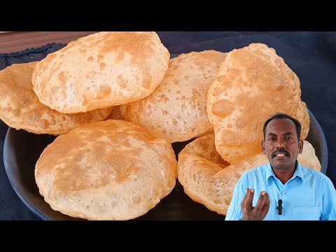 எல்லா பூரியும் உப்பி வர ஸ்பெஷல் சீக்ரெட் 😋🔥PERFECT Poori receipe in tamil | Perfect Poori kilangu