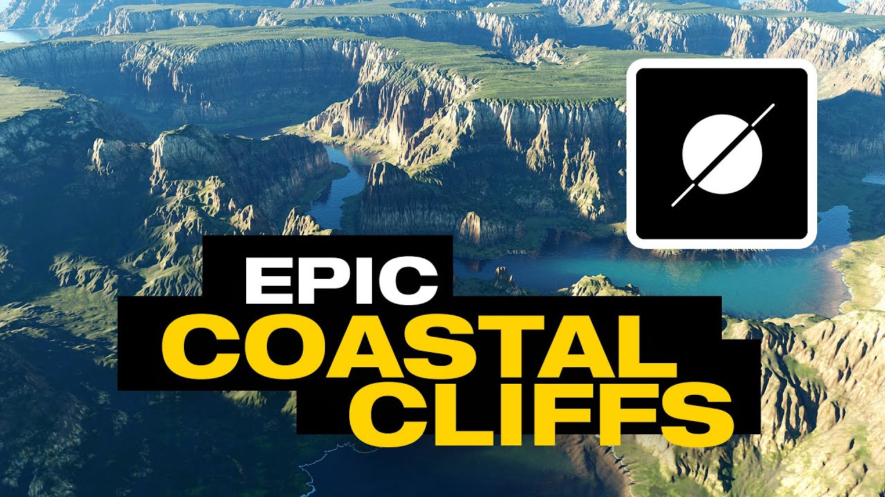 World Creator Masterclass - Create an Epic Coastal Cliffs Landscape!