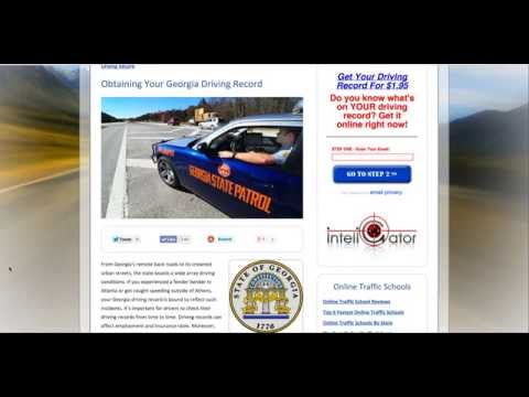 How To Get Your Georgia Driving Record