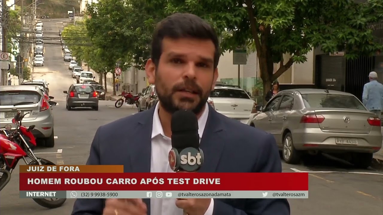 Homem roubou carro após test drive