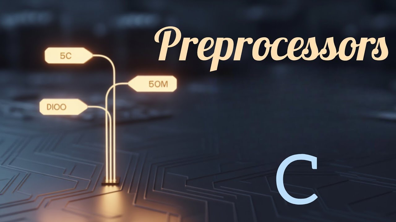 PREPROCESSORS | NOTES PDF AVAILABLE | DAY - 41 | C PROGRAMMING LANGUAGE TUTORIAL
