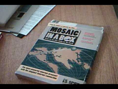 Flashback to Internet 1995 - MOSAIC IN A BOX - Unboxing