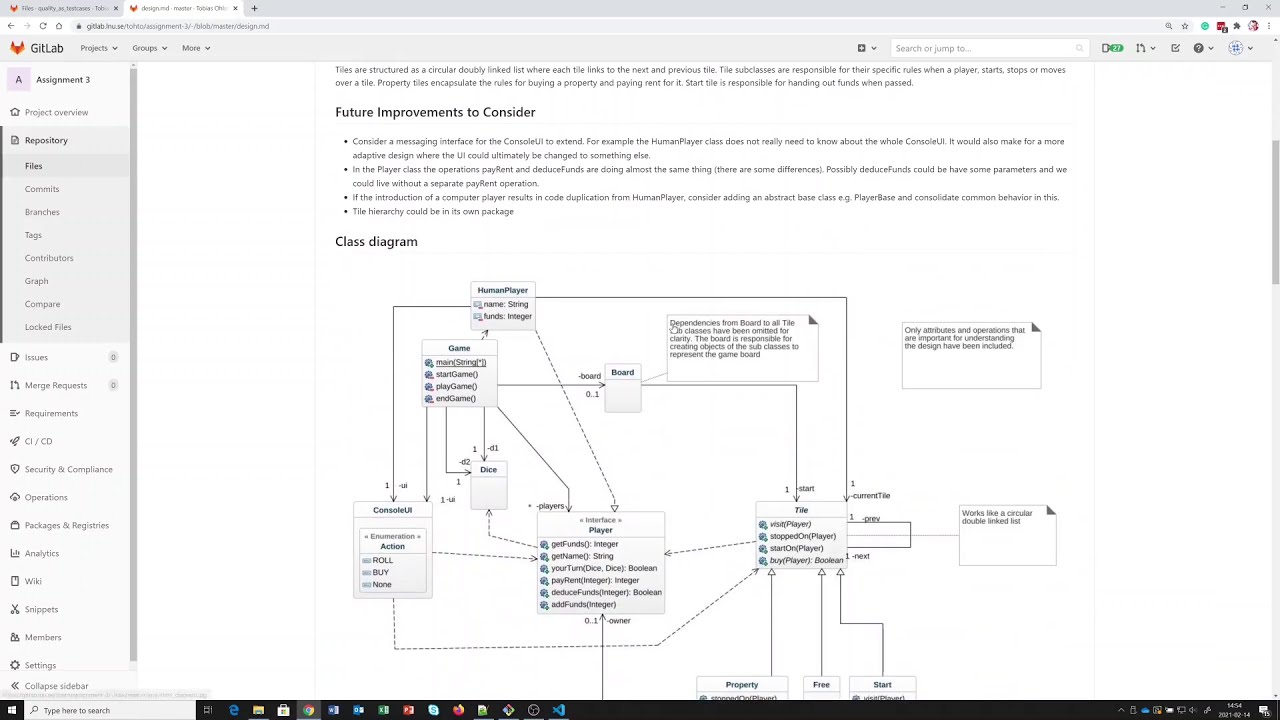 OOP Assignment 3 Setup