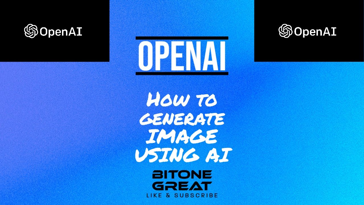 [Openai][Python API] How to generate an image using AI