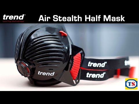 Trend Air Stealth P3R Half Mask Respirator Med/Large | Toolstation