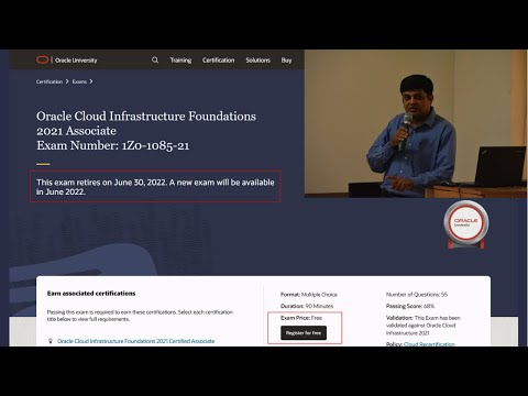 Oracle Cloud OCI Foundations 2021 | Free official certification and training by Oracle University