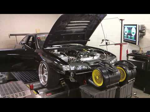 TF-Works Touge Factory S14 on the Dyno