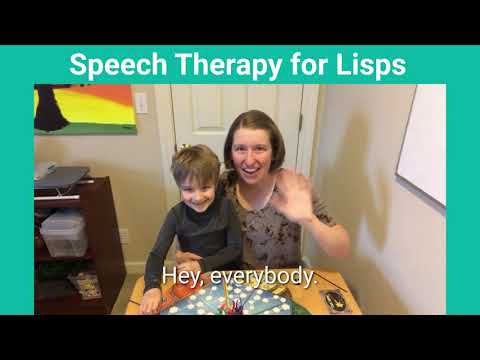 Speech Therapy Activities for Children with Lisps