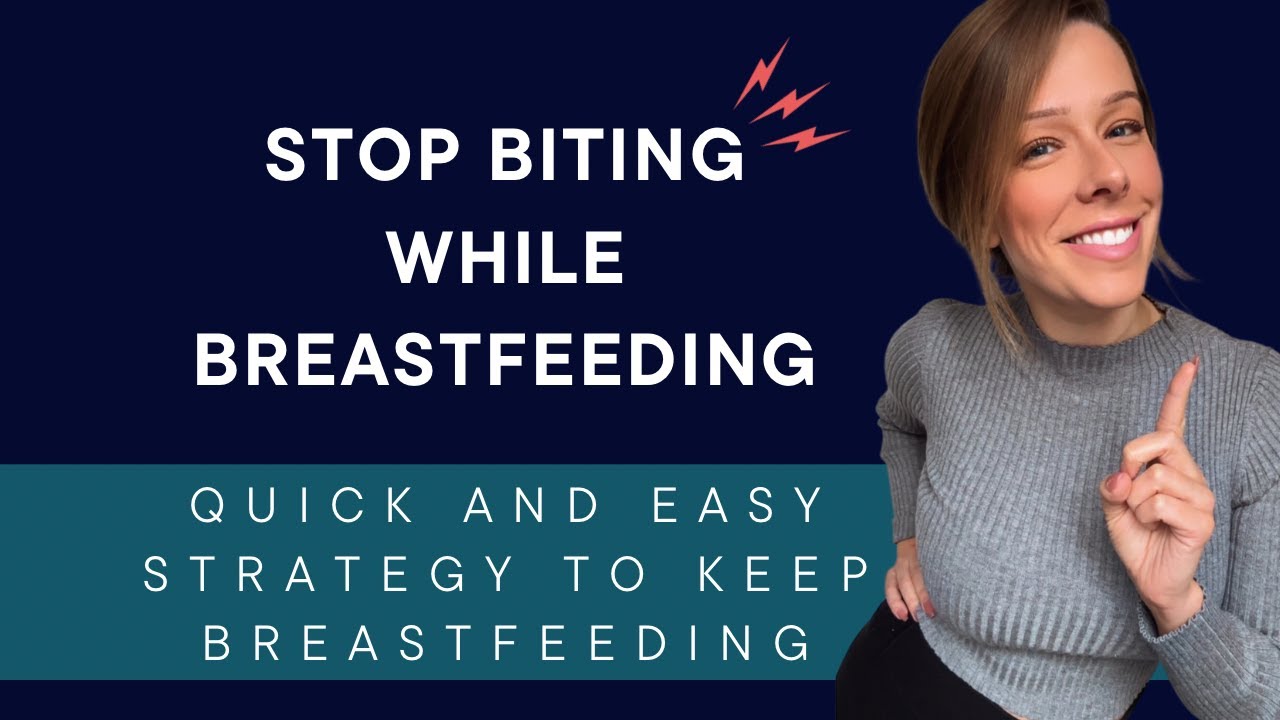 Stop Baby Biting While Breastfeeding Fast!